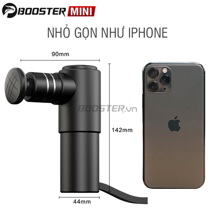 Máy massage cầm tay Booster Mini 1 - Đen